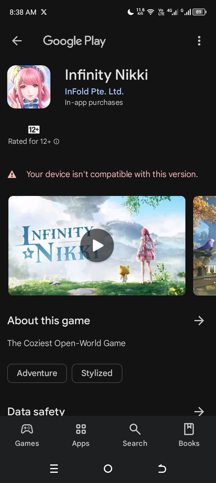 but I can't pre register - Infinity Nikki - TapTap