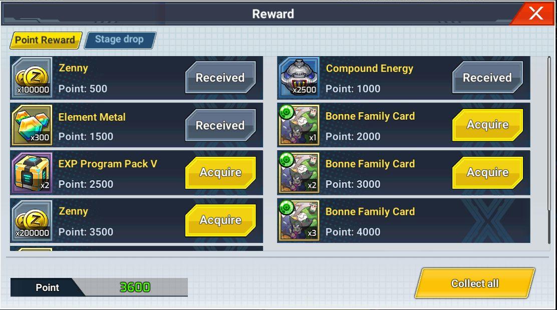 LEVELING GUIDE - EVENT REWARDS - Mega Man X DiVE Offline - TapTap