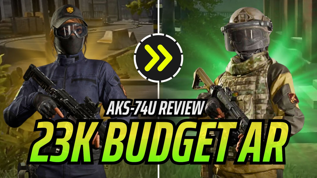 I Have GOOD NEWS For Budget Lovers: AKS-74U Shady Black Edition - Arena Breakout - Arena ...