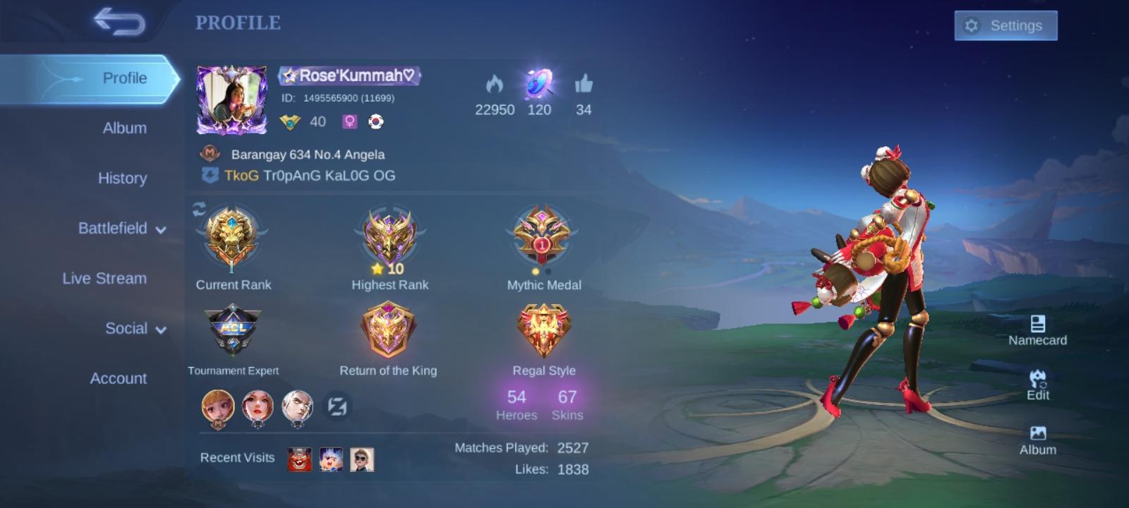 Mobile Legends: Bang Bang Beta - Rose Tudiowan's Posts - TapTap
