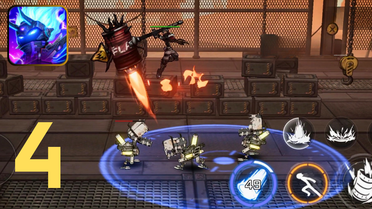 League of Stickman 3 Gameplay Walkthrough (Android, iOS) #4 - Metal ...