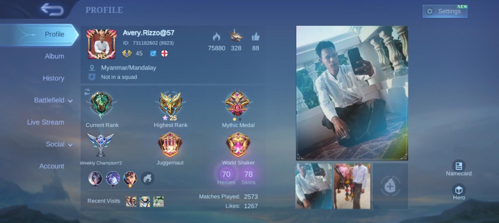 Mobile Legends: Bang Bang - yui yui's Posts - TapTap