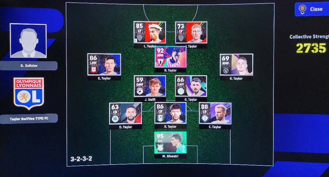 This funny guy really brings a team of Taylor Swift(s) to the Teamplay Challenge - eFootball ...