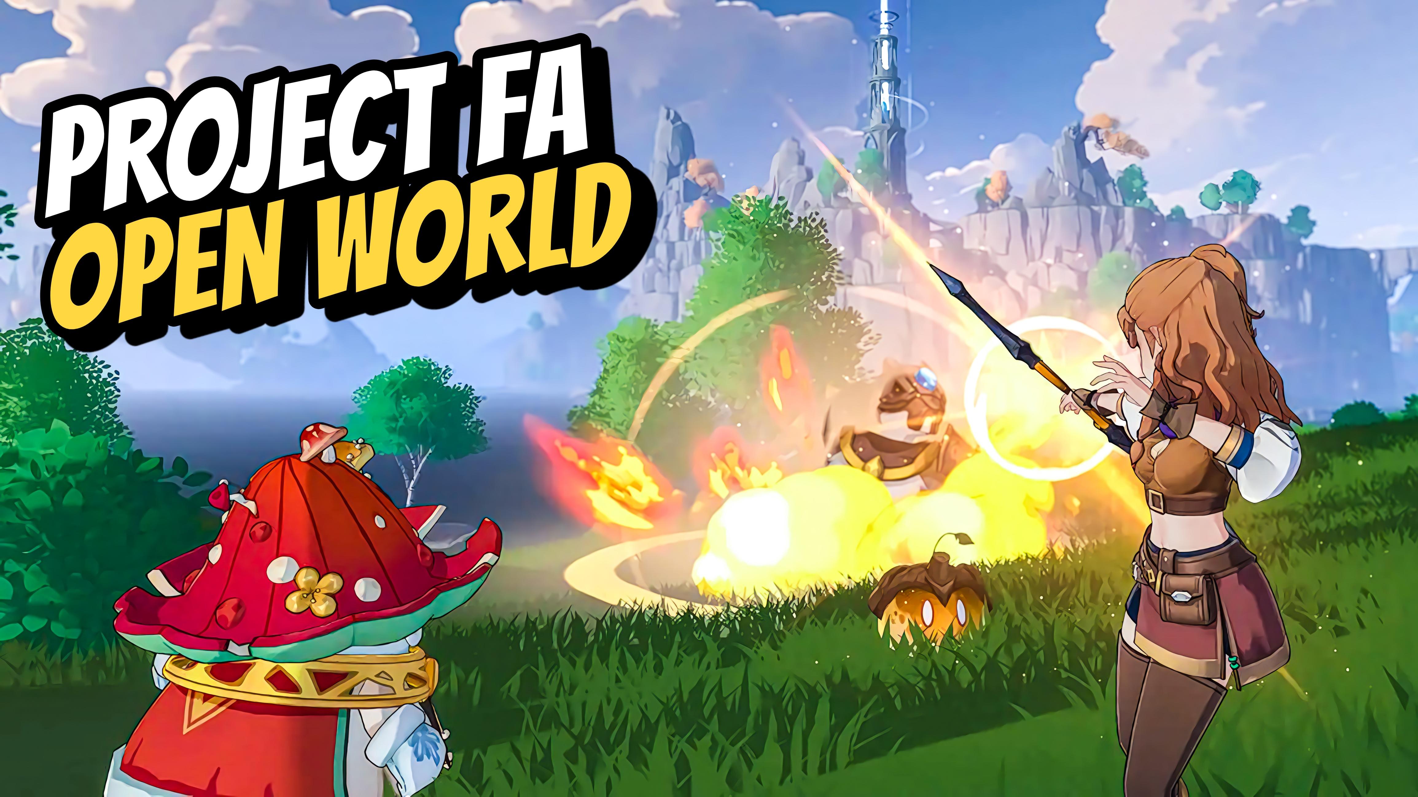 Project FA - Open World Monster Gameplay Android iOS - Palworld Mobile - Kewlbiverse - Miraibo ...