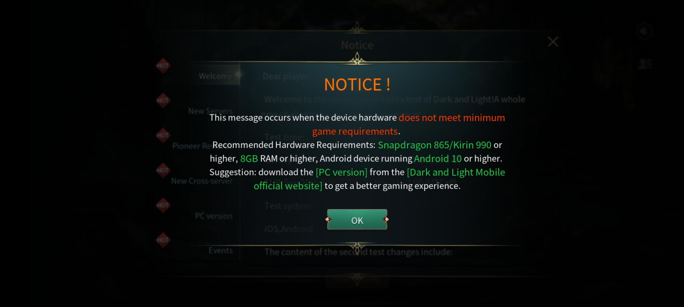 Dark and Light Mobile - Horus's Posts - TapTap