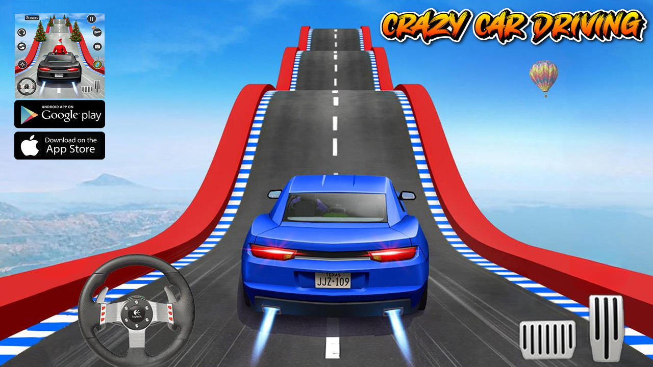 Crazy Car Driving Gameplay (Android,iOS) - OFFLINE Car Games - Crazy ...