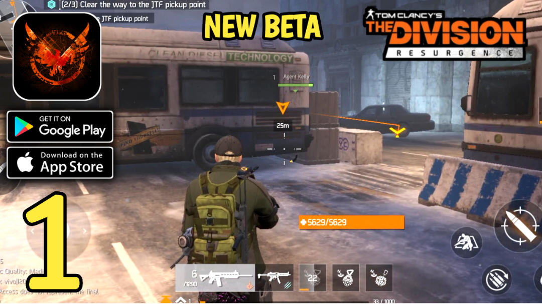 The Division Resurgence - New Beta - Gameplay (Android,IOS) Part 1 ...