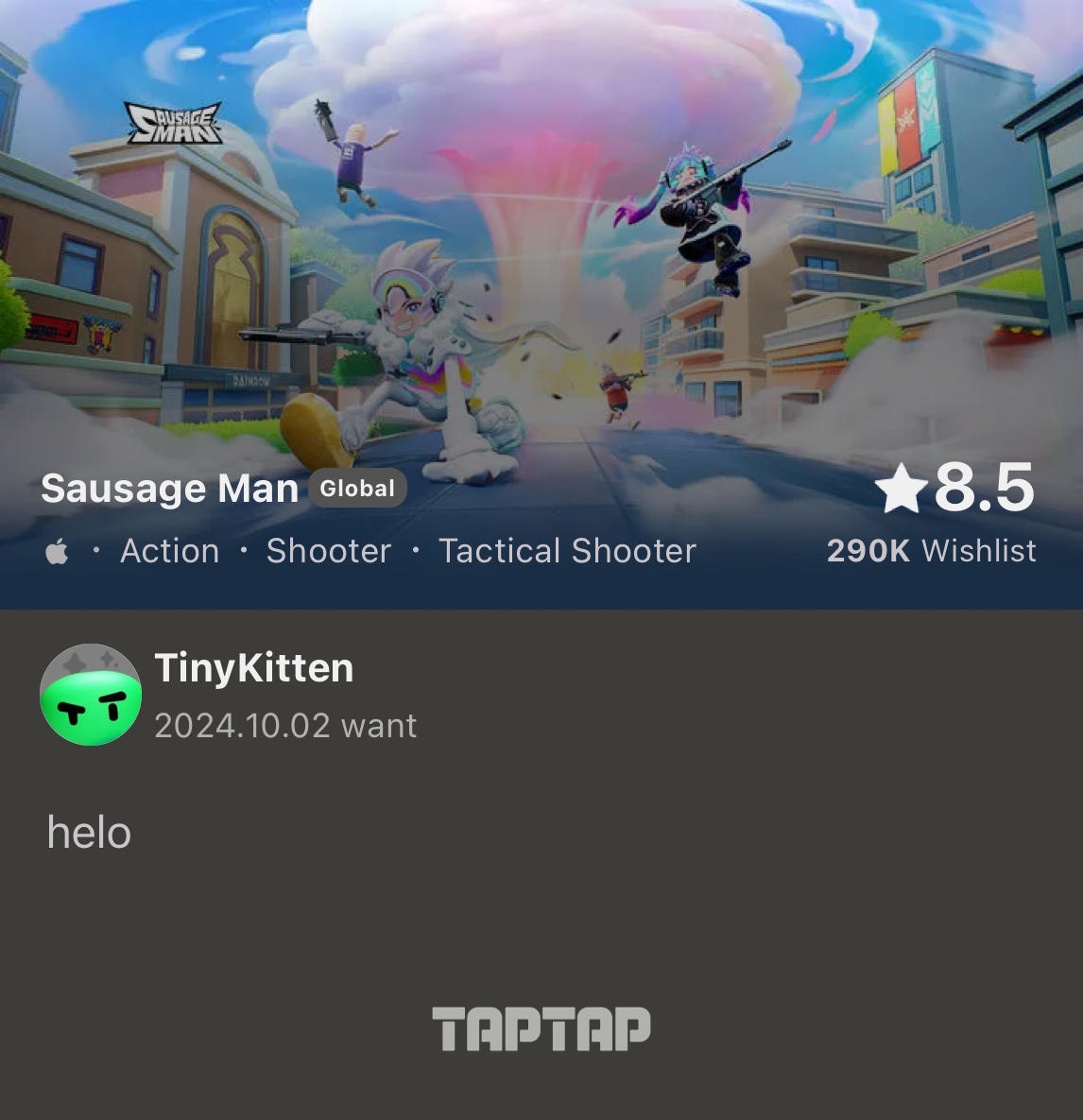 Sausage Man - TinyKitten's Posts - TapTap