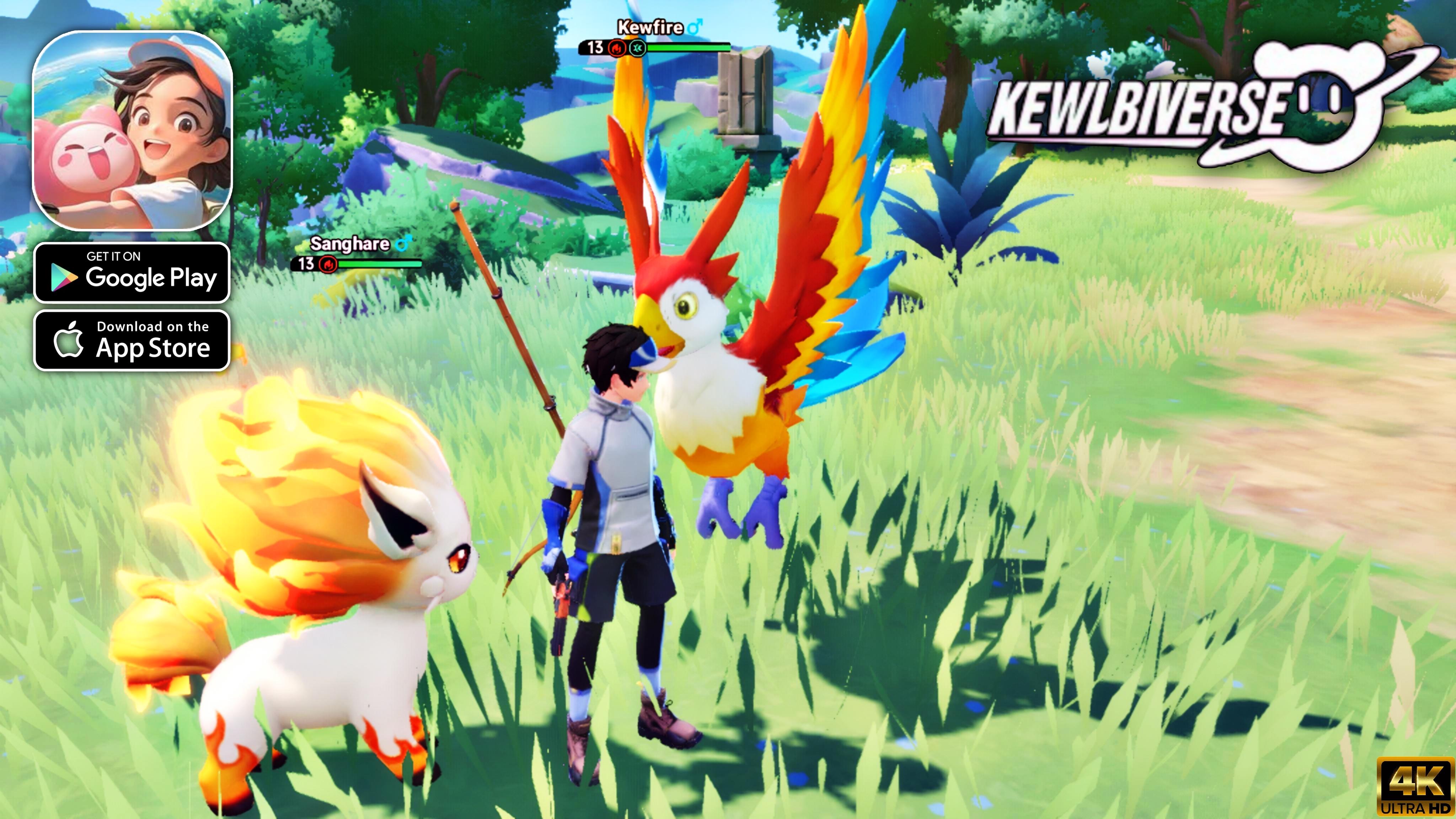 Kewlbiverse ( Tencent ) Open world Monster CBT Gameplay walkthrough ...