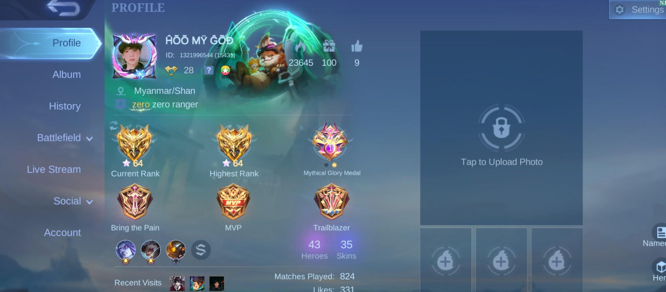 Mobile Legends: Bang Bang - nay win's Posts - TapTap