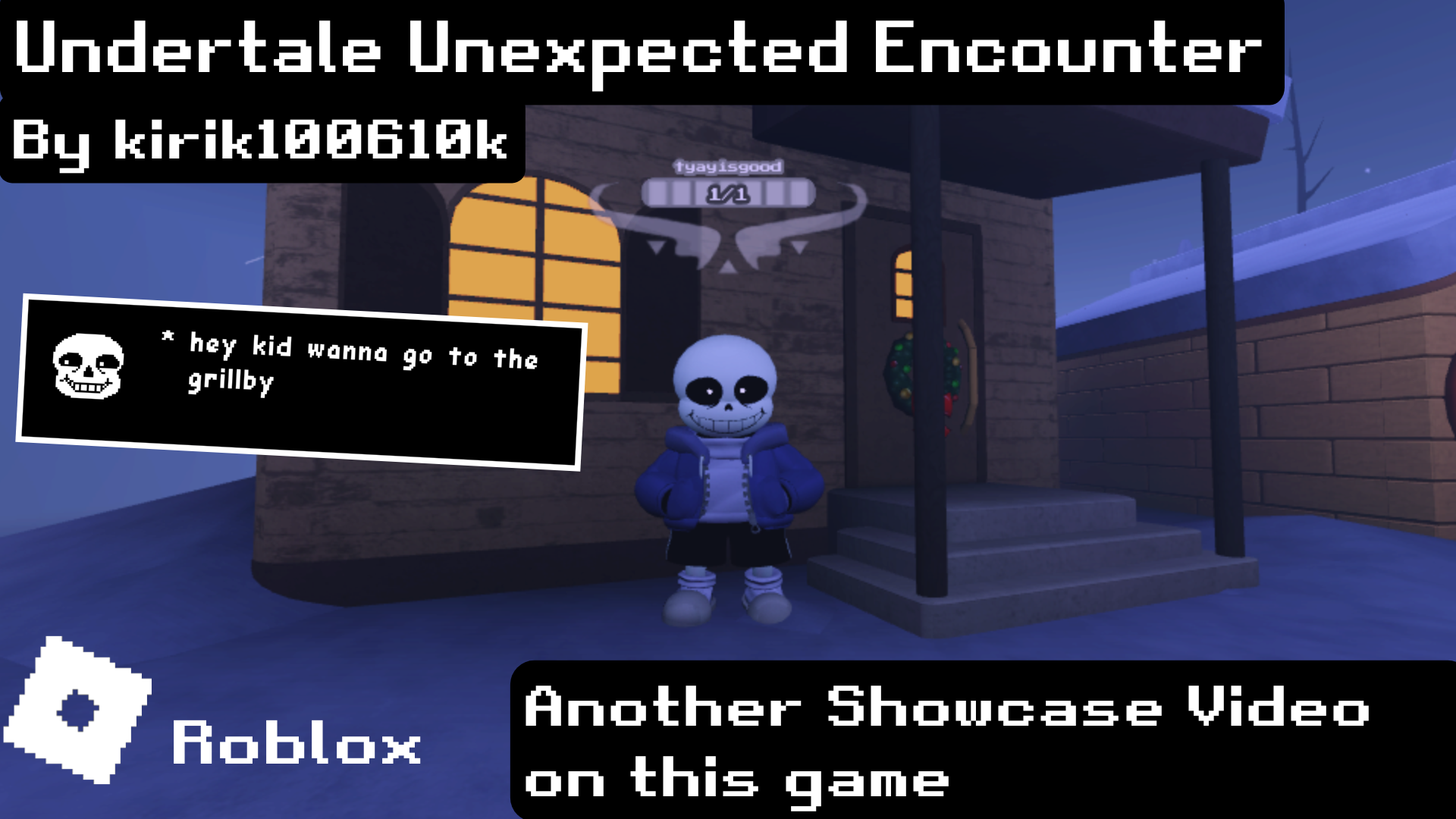 [ Undertale Unexpected Ecounter]. [ Part 2 ] - Roblox - TapTap