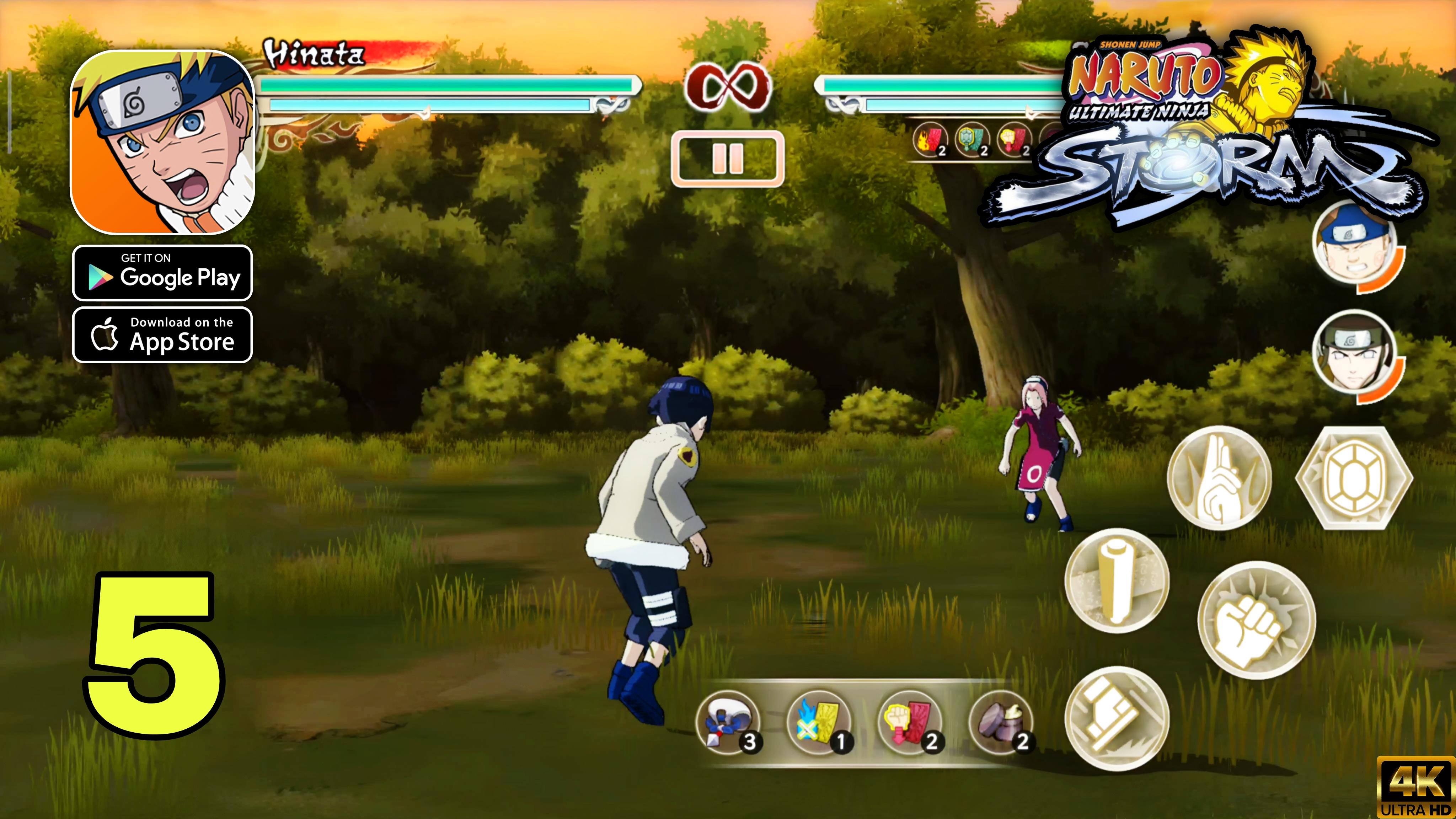 NARUTO: Ultimate Ninja STORM Mobile Gameplay walkthrough part 5 (Android/iOS) - NARUTO: Ultimate ...