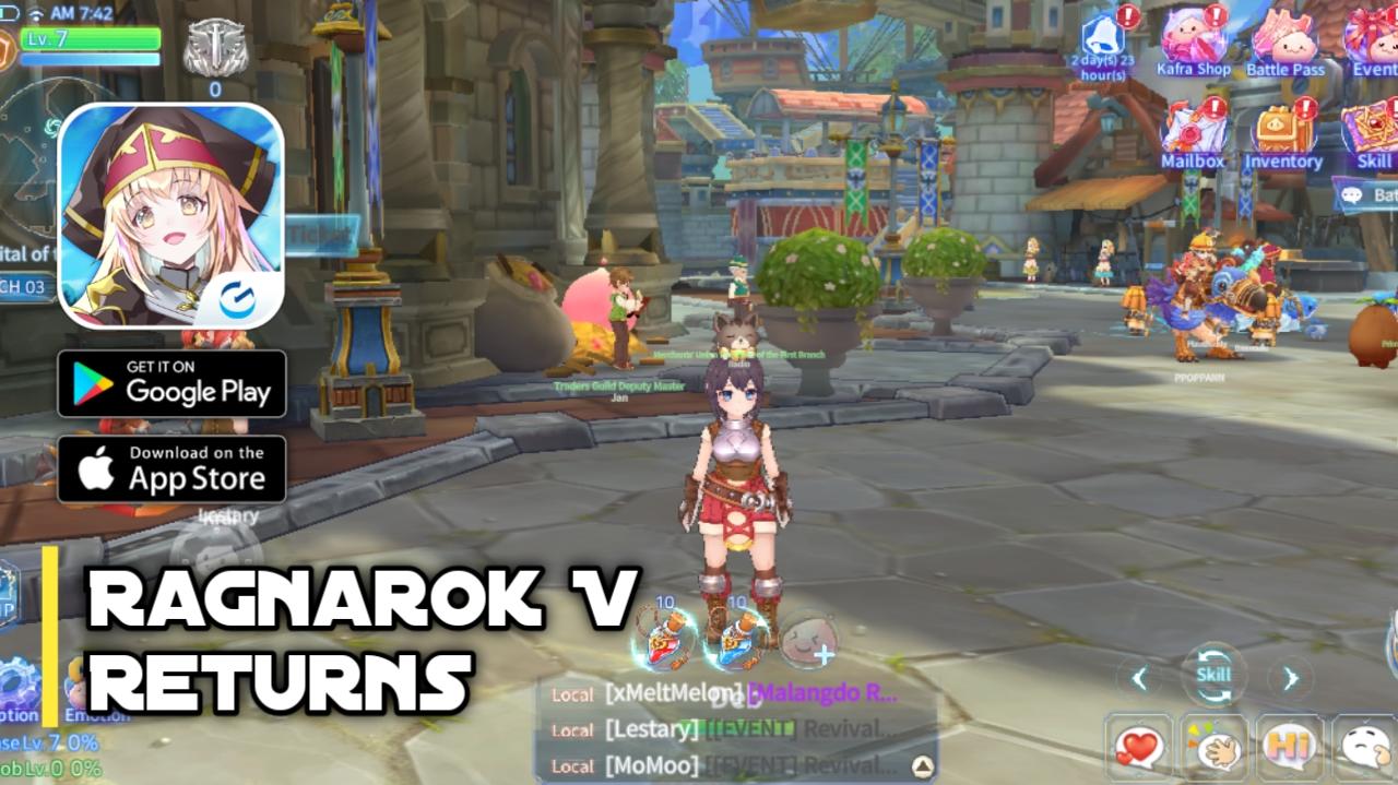 Ragnarok V: Returns Gameplay - Ragnarok V : Returns - TapTap