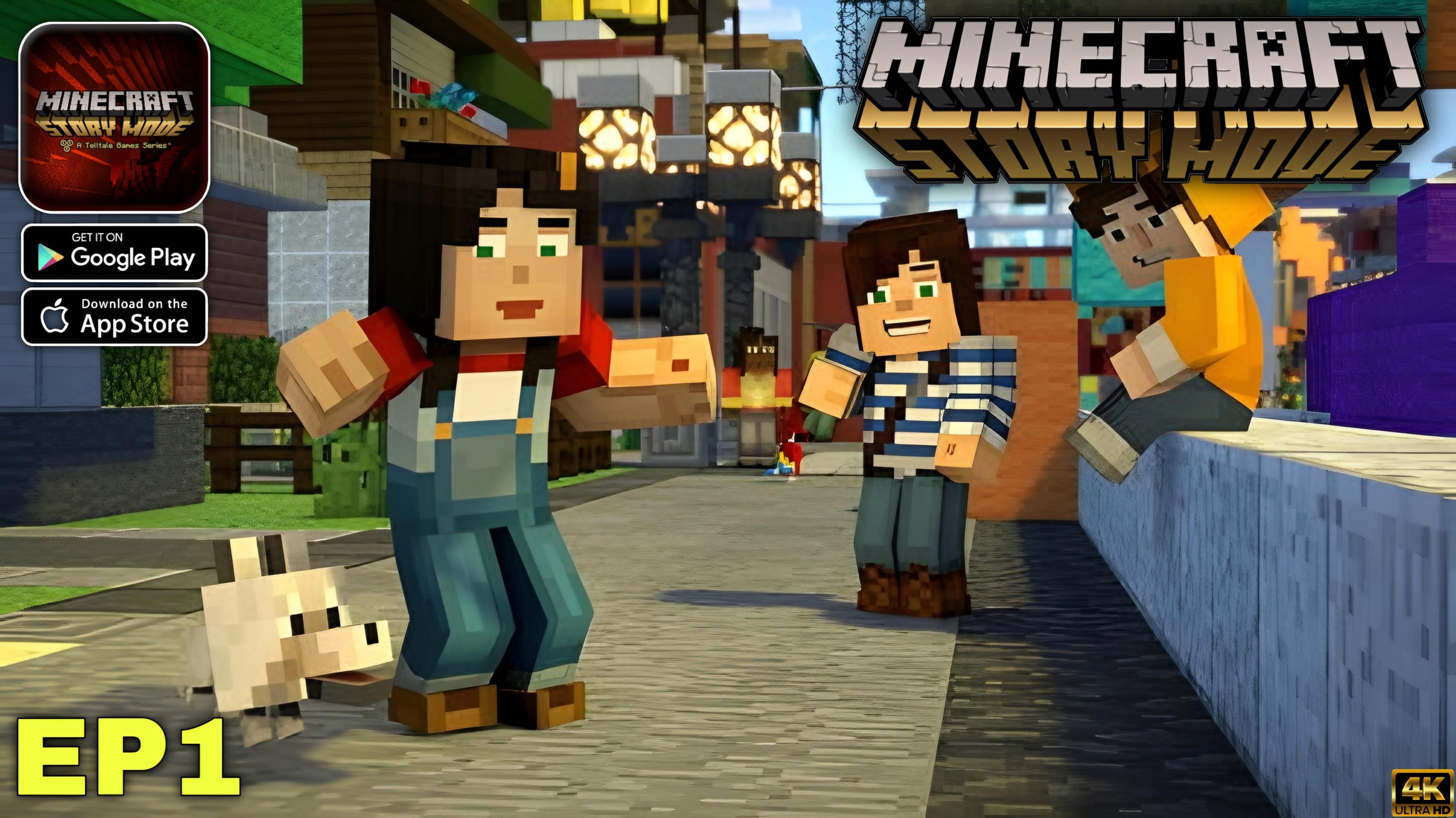 Minecraft: Story Mode Mobile Episode 1 Gameplay Walkthrough part 1 ...