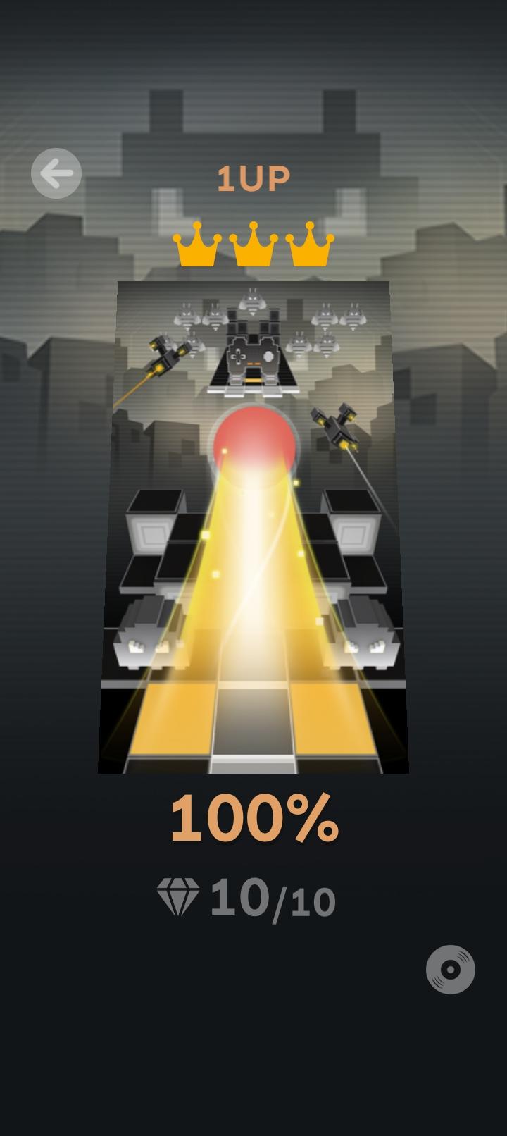 1UP (October 2024 Footage) (All Perfect) - Rolling Sky - TapTap