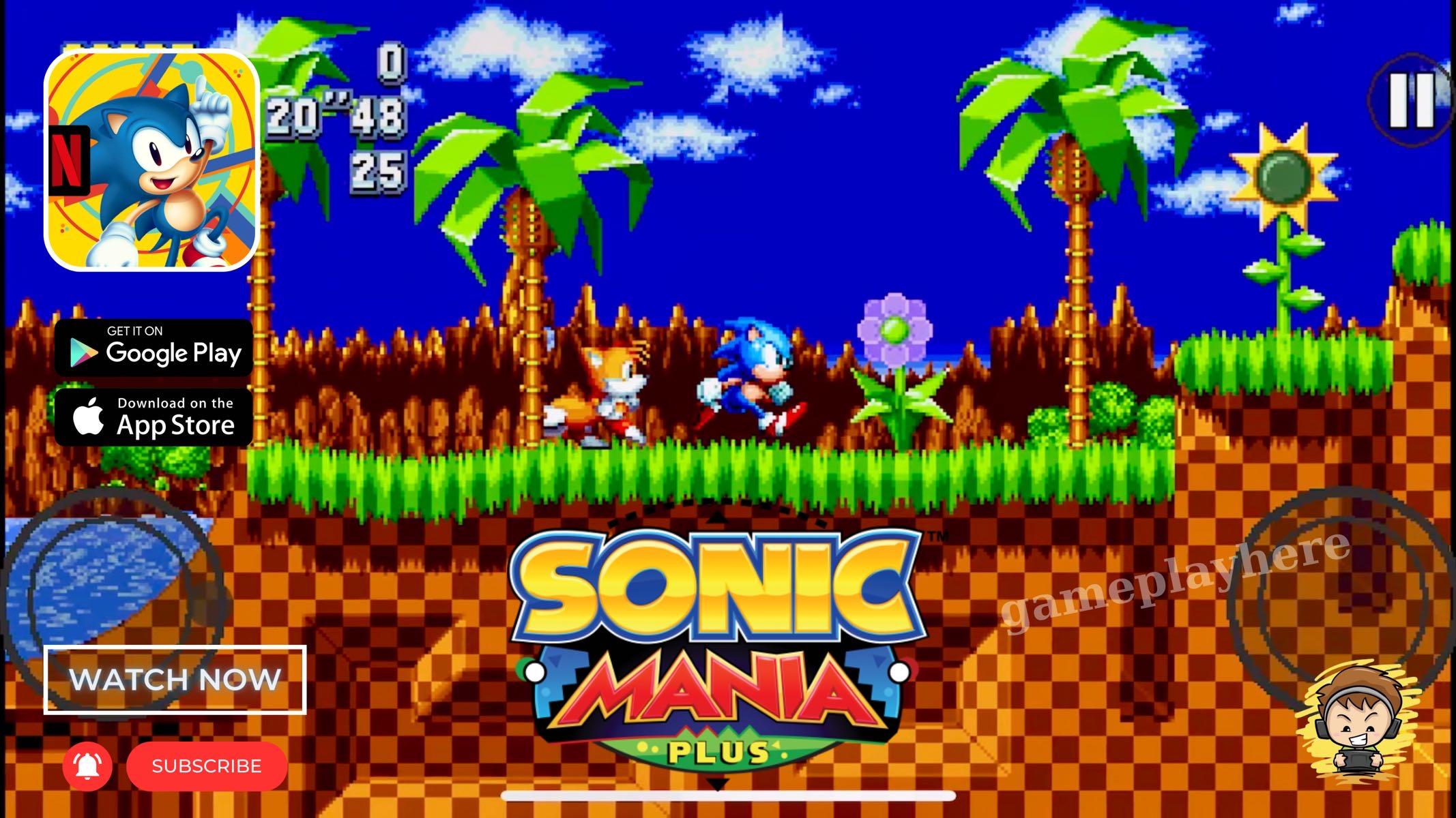 Sega Sonic Mania Plus - NETFLIX Gameplay (Android/iOS) - Sonic Mania Plus - NETFLIX - TapTap