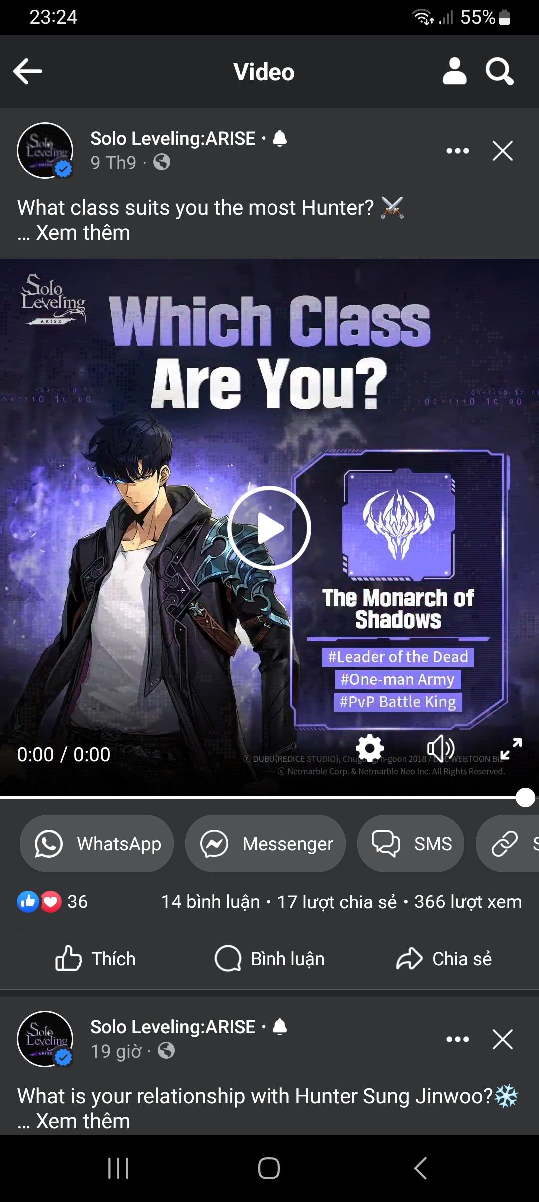 Solo Leveling:Arise - Nguyên Chí's Posts - TapTap