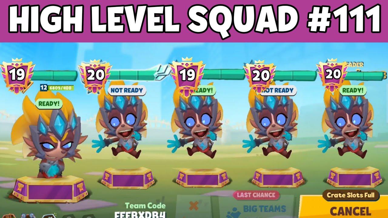 Lightning Edna | Ice Donna | Fire Donna | High Level Squad #111 | Zooba - Zooba: Fun Battle ...