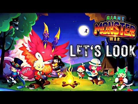 Giant Monster War ~ Launch Day First Impressions! Bruh WHAT GENRE IS THIS?! - Giant Monster War ...
