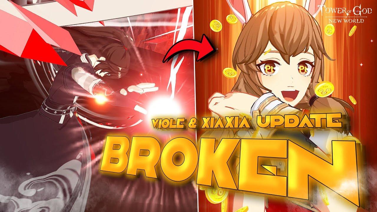 VIOLE & XIAXIA UPDATE & FULL REVIEW!!!! (Tower of God: New World ...