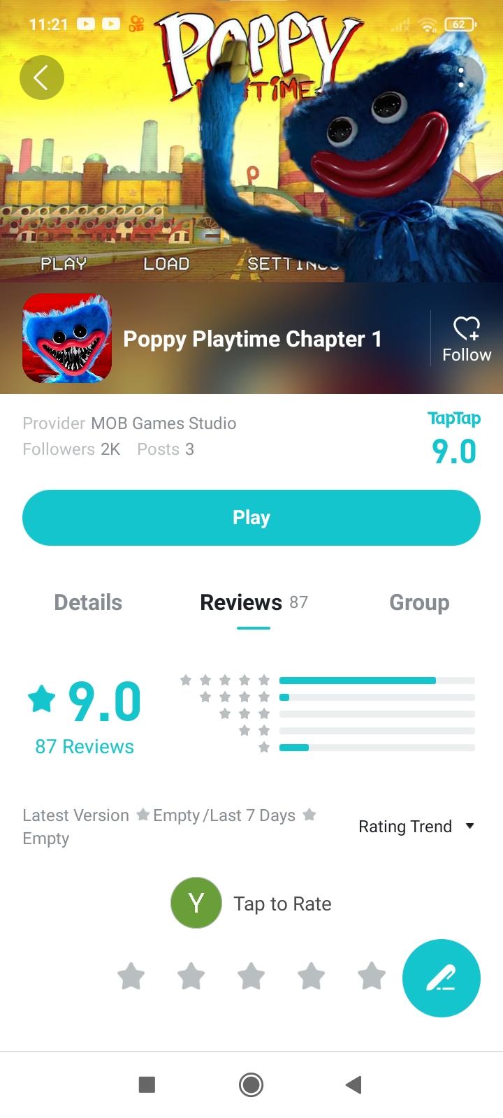 Poppy Playtime Chapter 1 - Yuri mateus Silva's Posts - TapTap