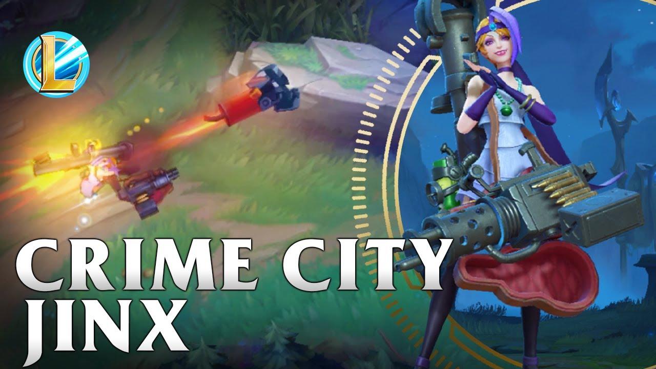 Crime City Jinx Skin Spotlight - - League of Legends: Wild Rift - TapTap