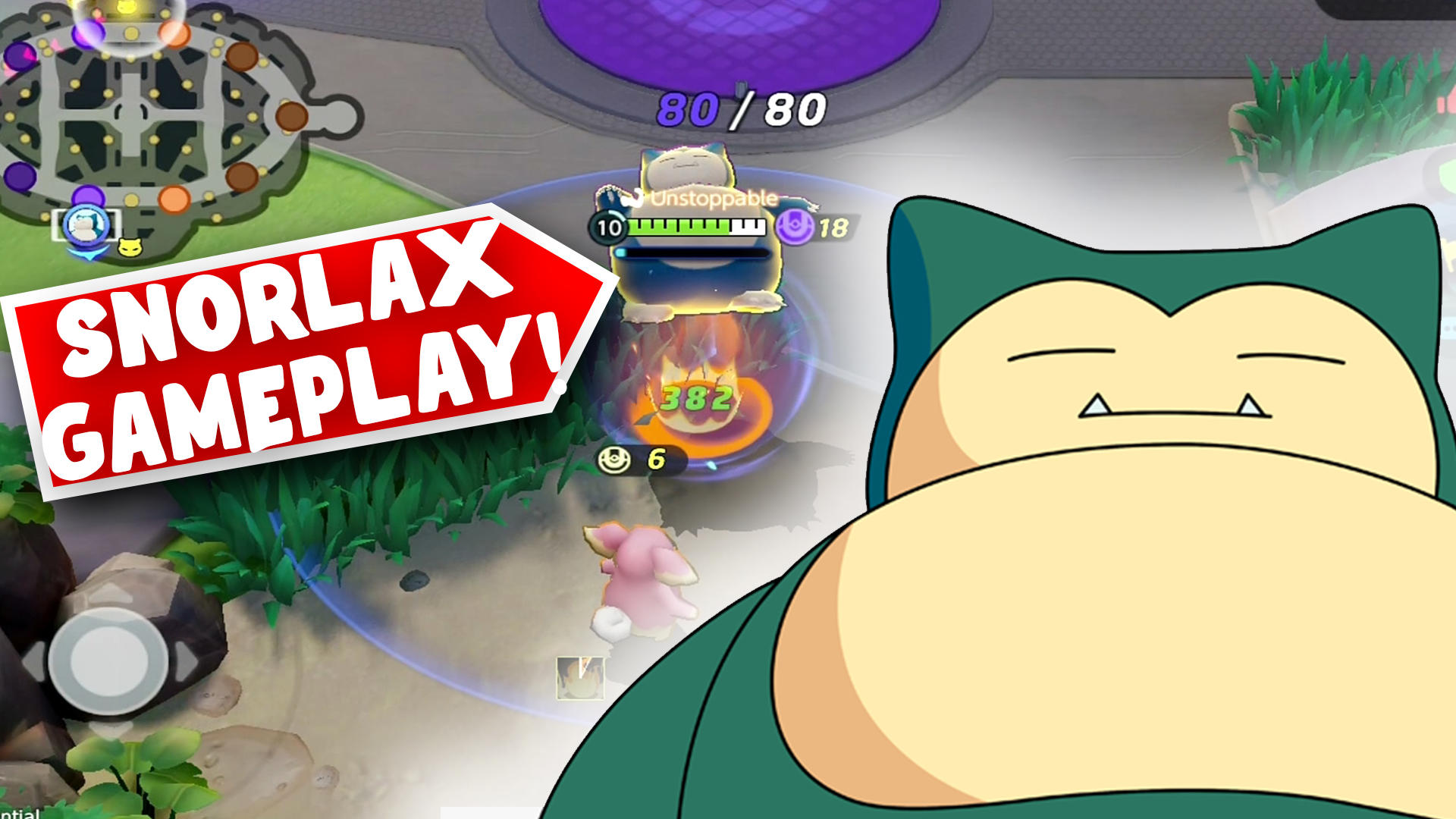 Pokemon Unite Snorlax Moveset - Pokémon UNITE - TapTap