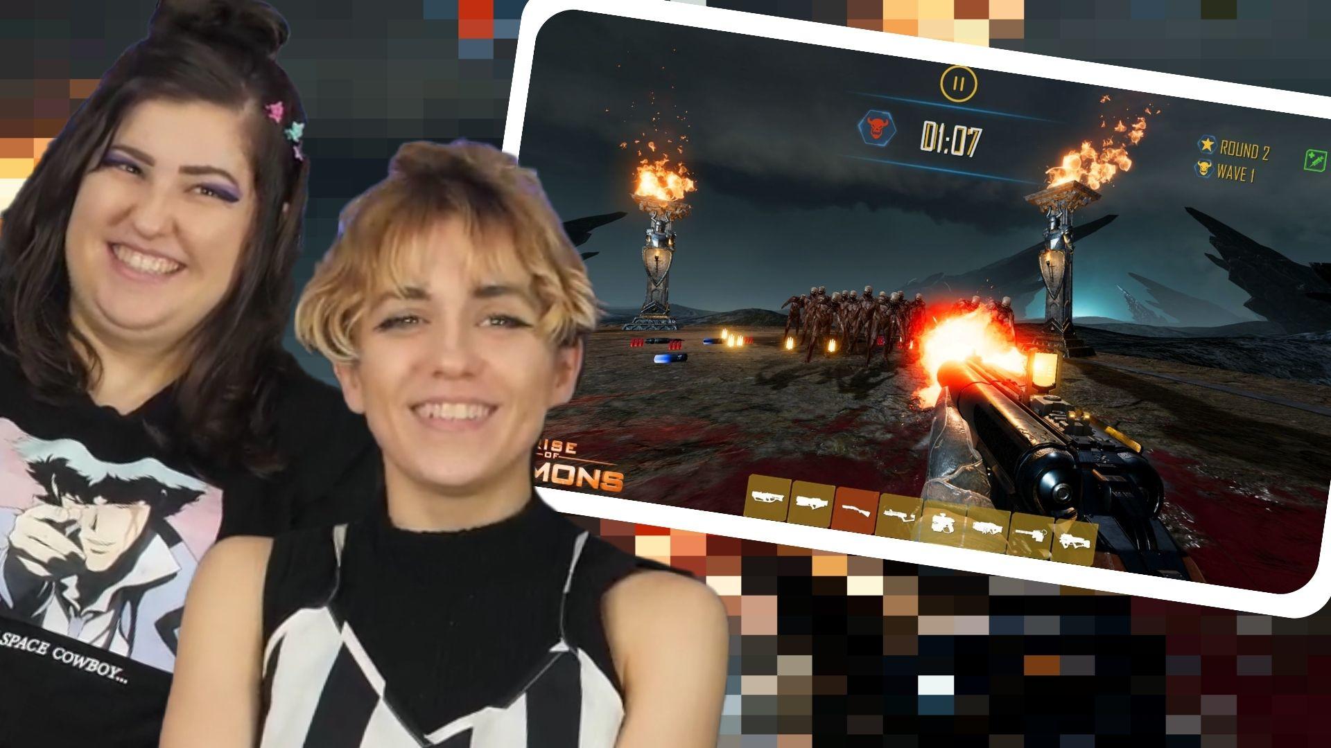 Amazing Gameplay and Controls | Rise Of Demons: mobile FPS - Devils Be ...