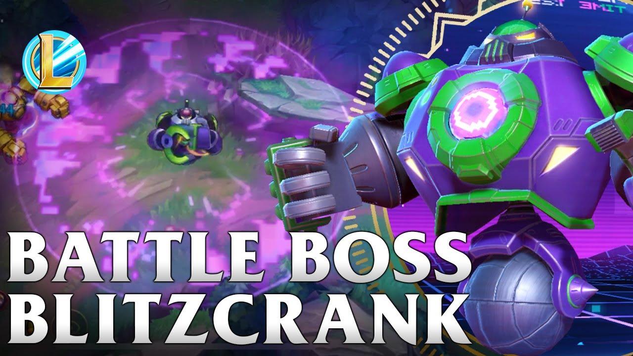 Battle Boss Blitzcrank Skin Spotlight - - League of Legends: Wild Rift ...